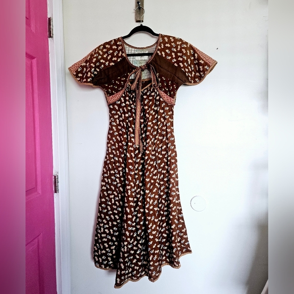 Jeanne Marc | Dresses | Vintage Jeanne Marc Prairie Sun Dress Brighten ...